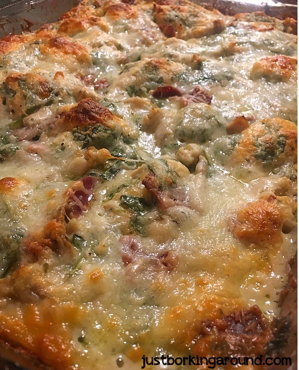 Chicken Caesar Bubble-Up Bake – « Just Børking Around